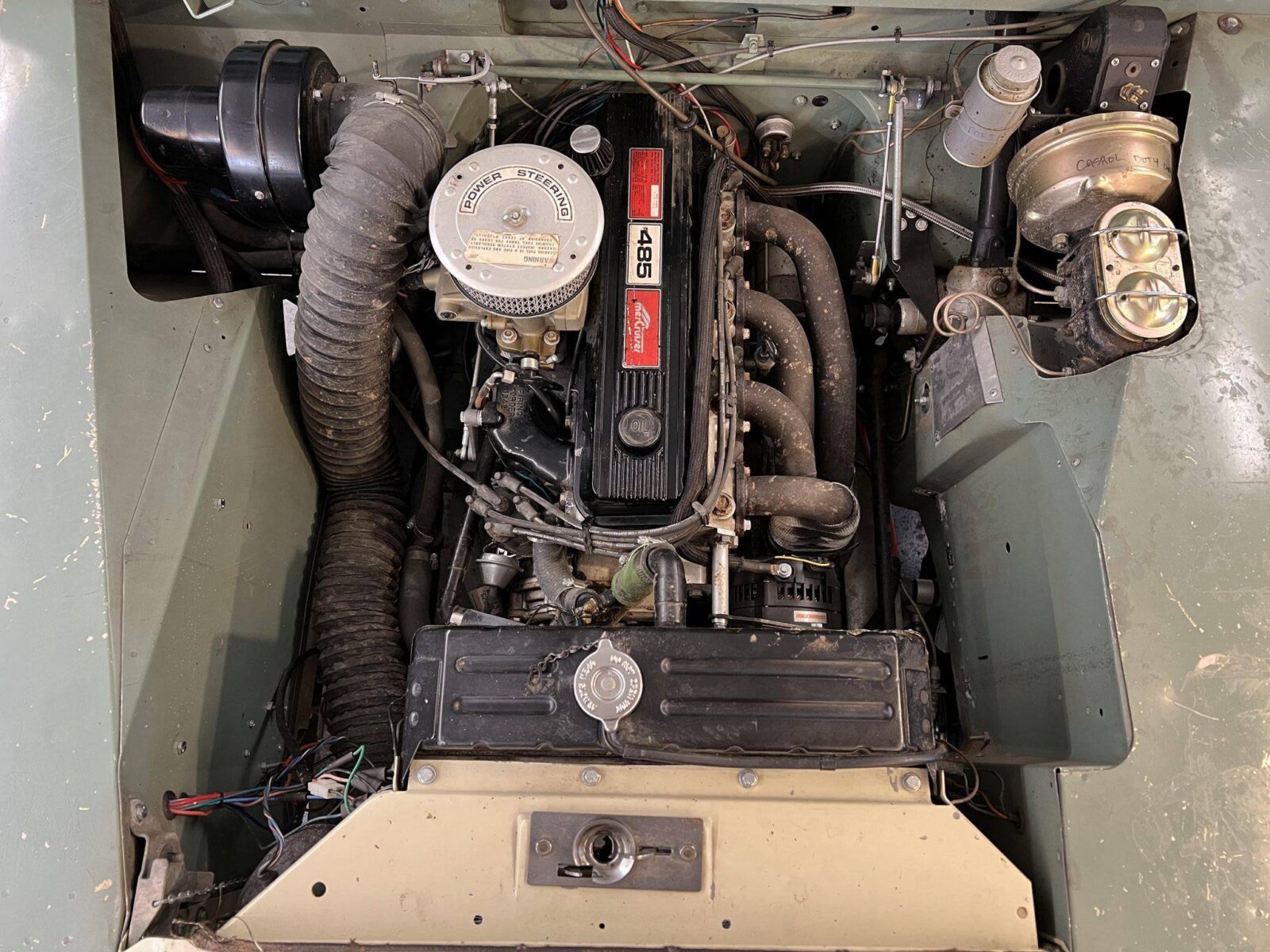 Unusual 4x4: A MerCruiser Boat Engine-Powered 1964 Land Rover Series IIA