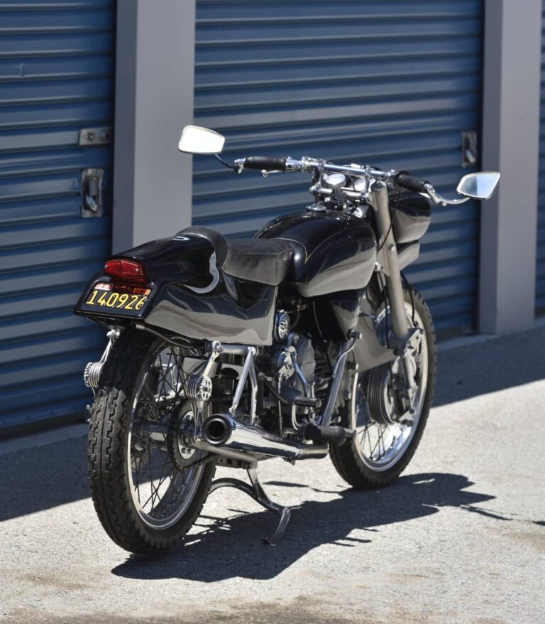 For Sale: The 1959 Moto Guzzi Falcone Built By Von Dutch