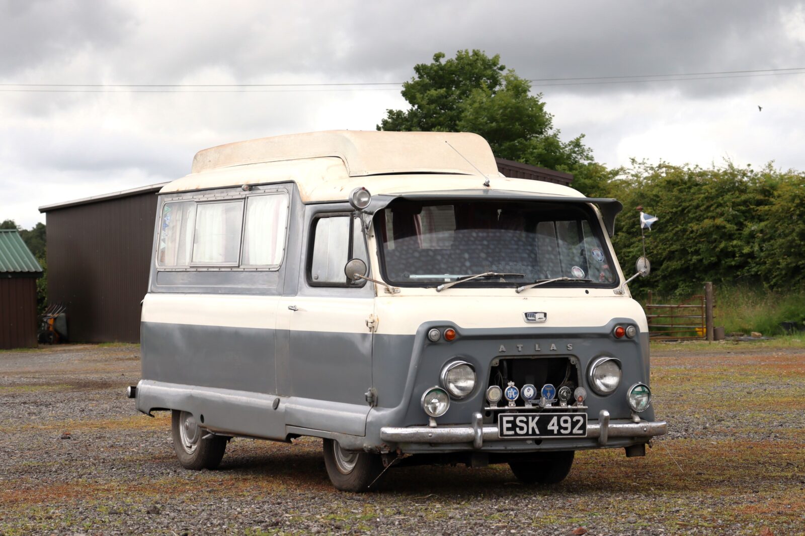Camper Van Project: An Unusual 1962 Standard Atlas Pop-Top