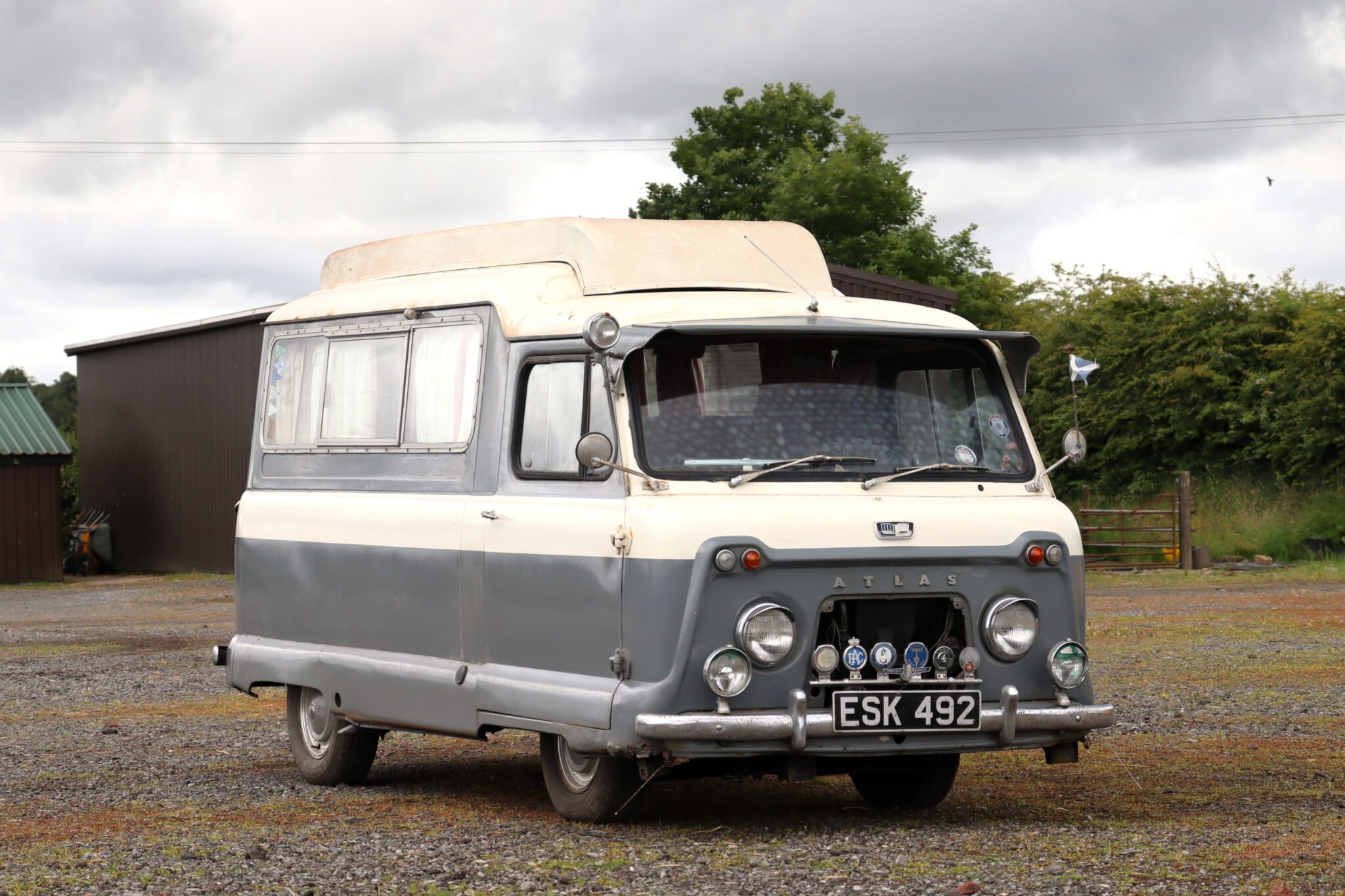 Camper Van Project: An Unusual 1962 Standard Atlas Pop-Top
