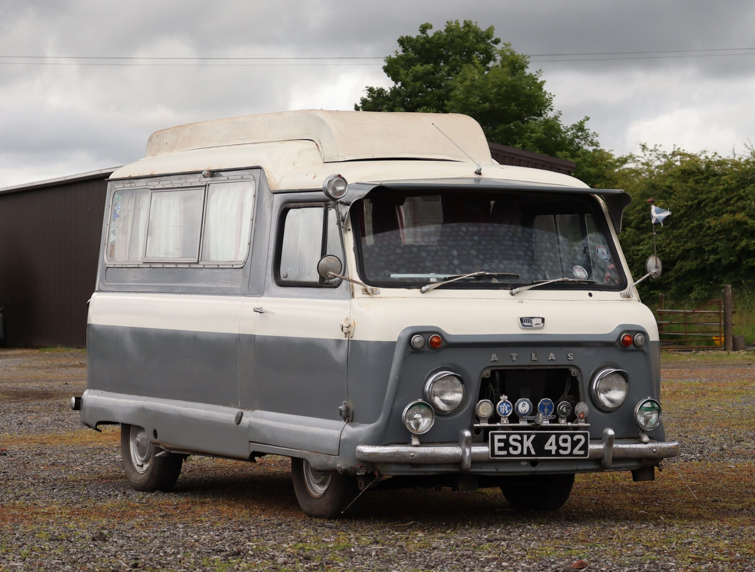 Camper Van Project: An Unusual 1962 Standard Atlas Pop-Top