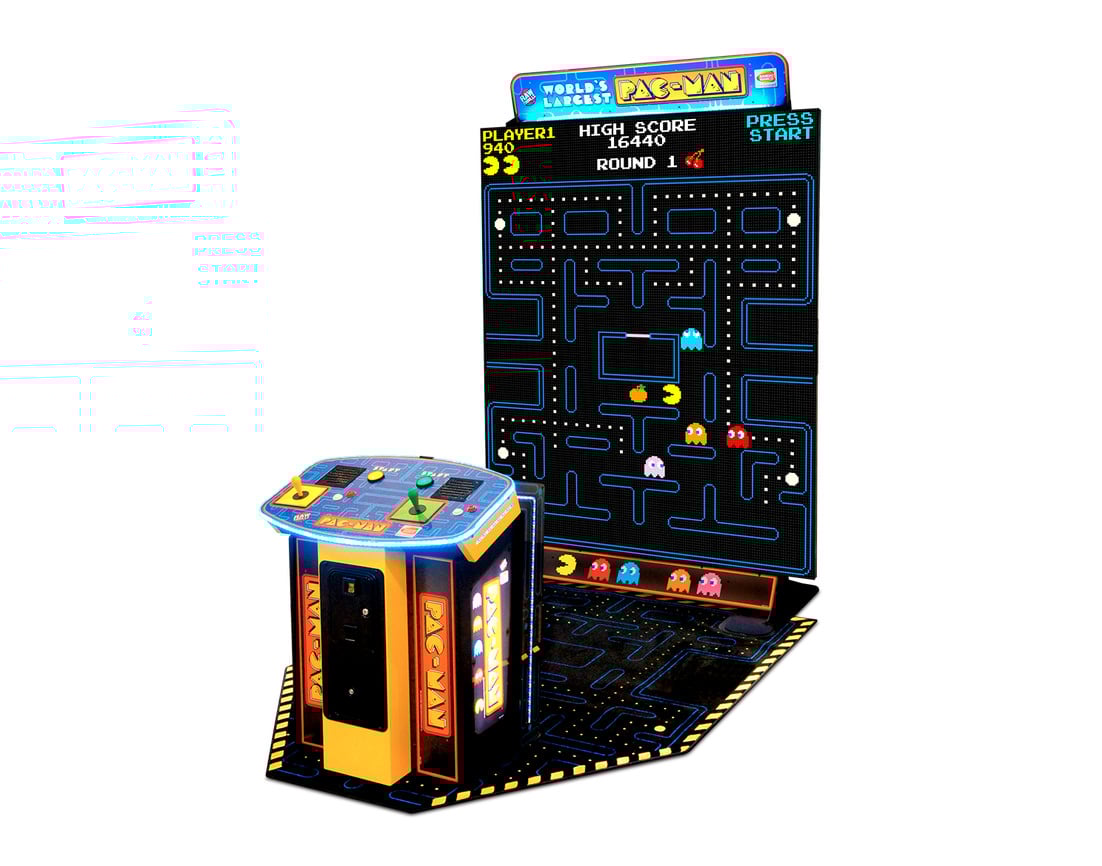 Now Available: The World’s Largest Pac‐Man™ Arcade Game – With A 9 Foot ...