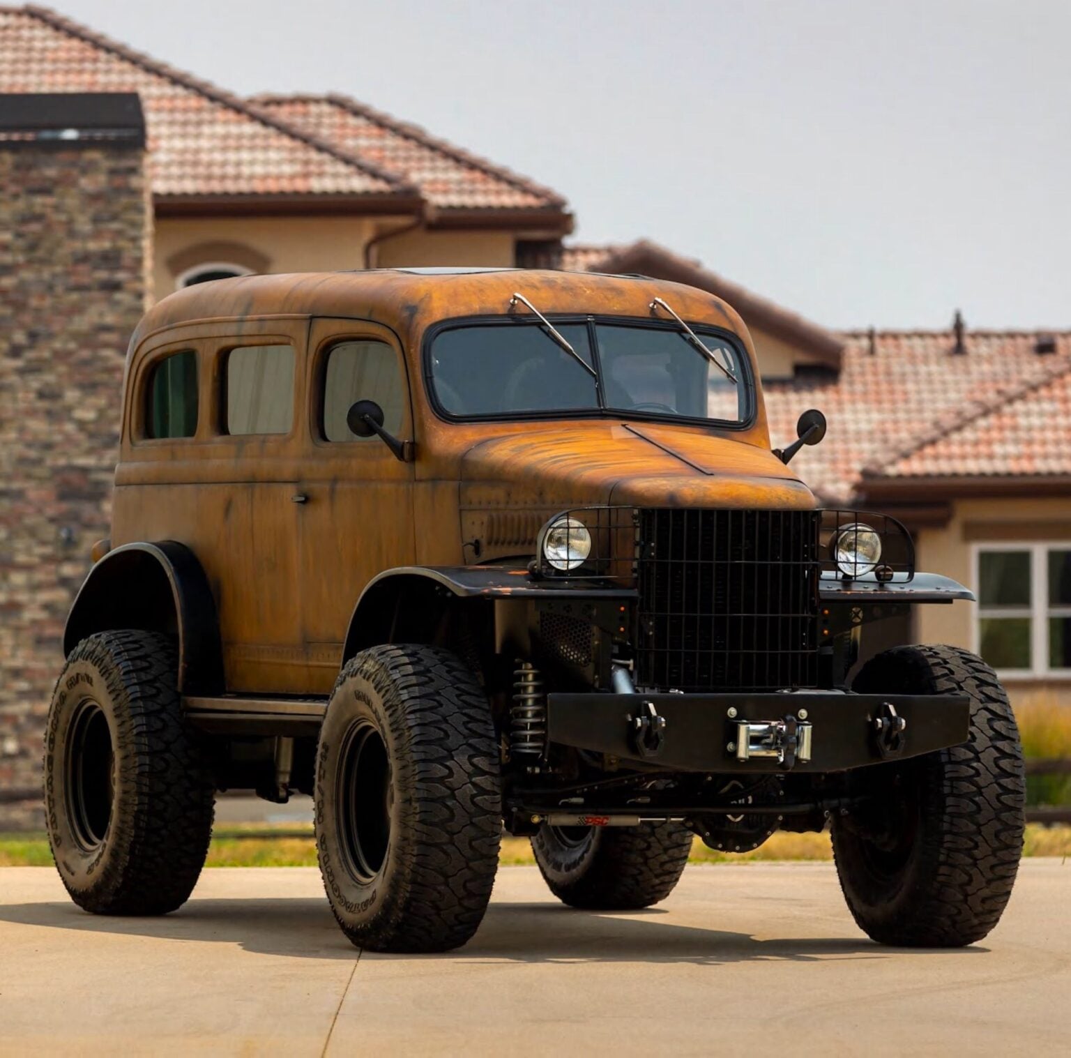 Apocalypse Overlander: A Highly-Modified 1941 Dodge WC26 Wagon