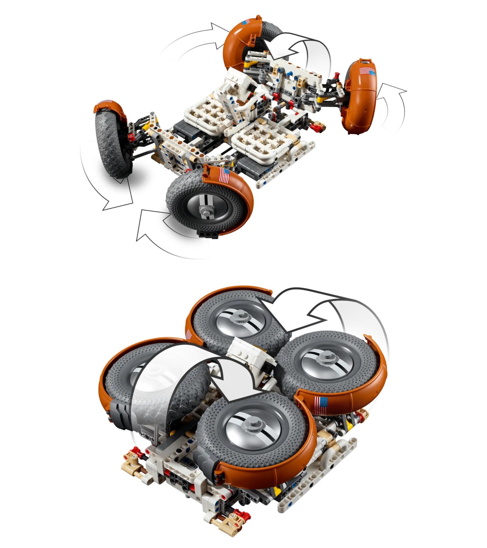 The Lego Technic NASA Apollo Lunar Roving Vehicle