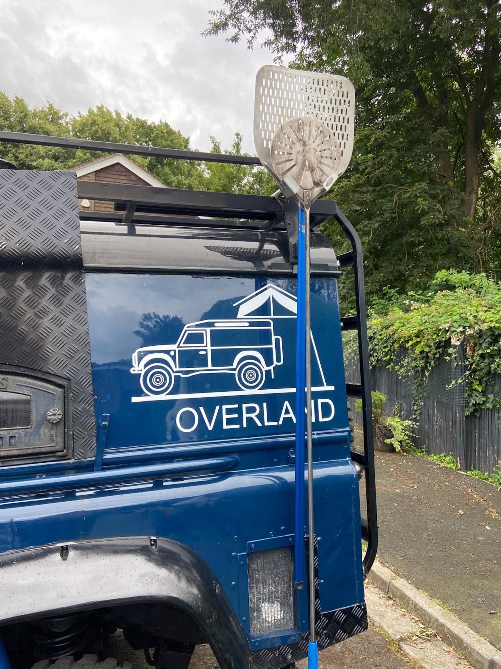 The "Pizza Overland" Land Rover Defender Is For Sale