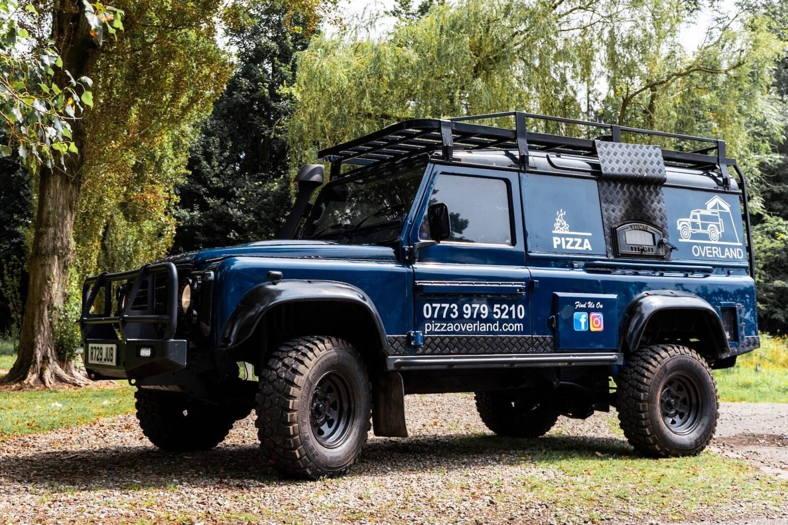 The "Pizza Overland" Land Rover Defender Is For Sale