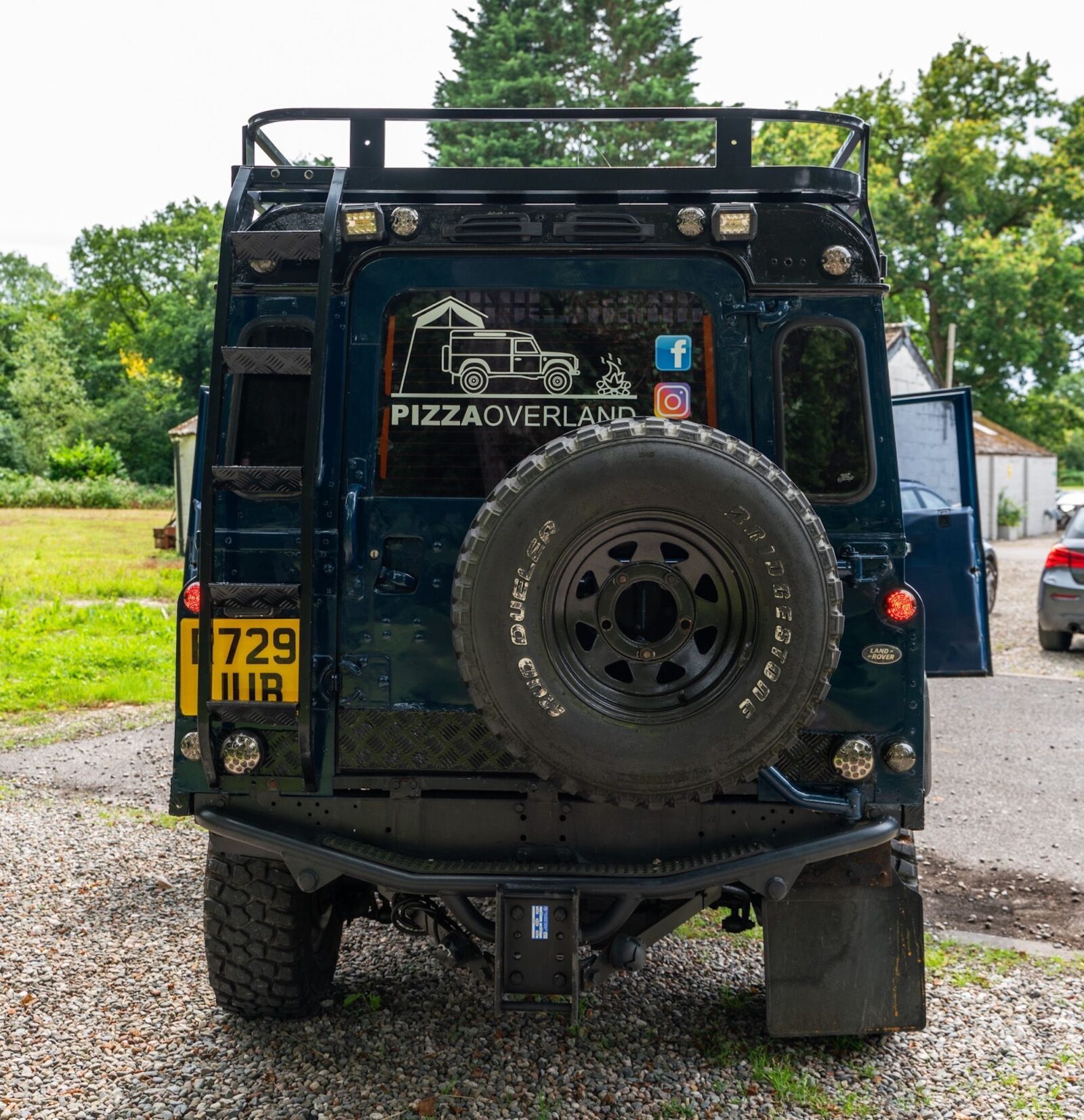 The "Pizza Overland" Land Rover Defender Is For Sale