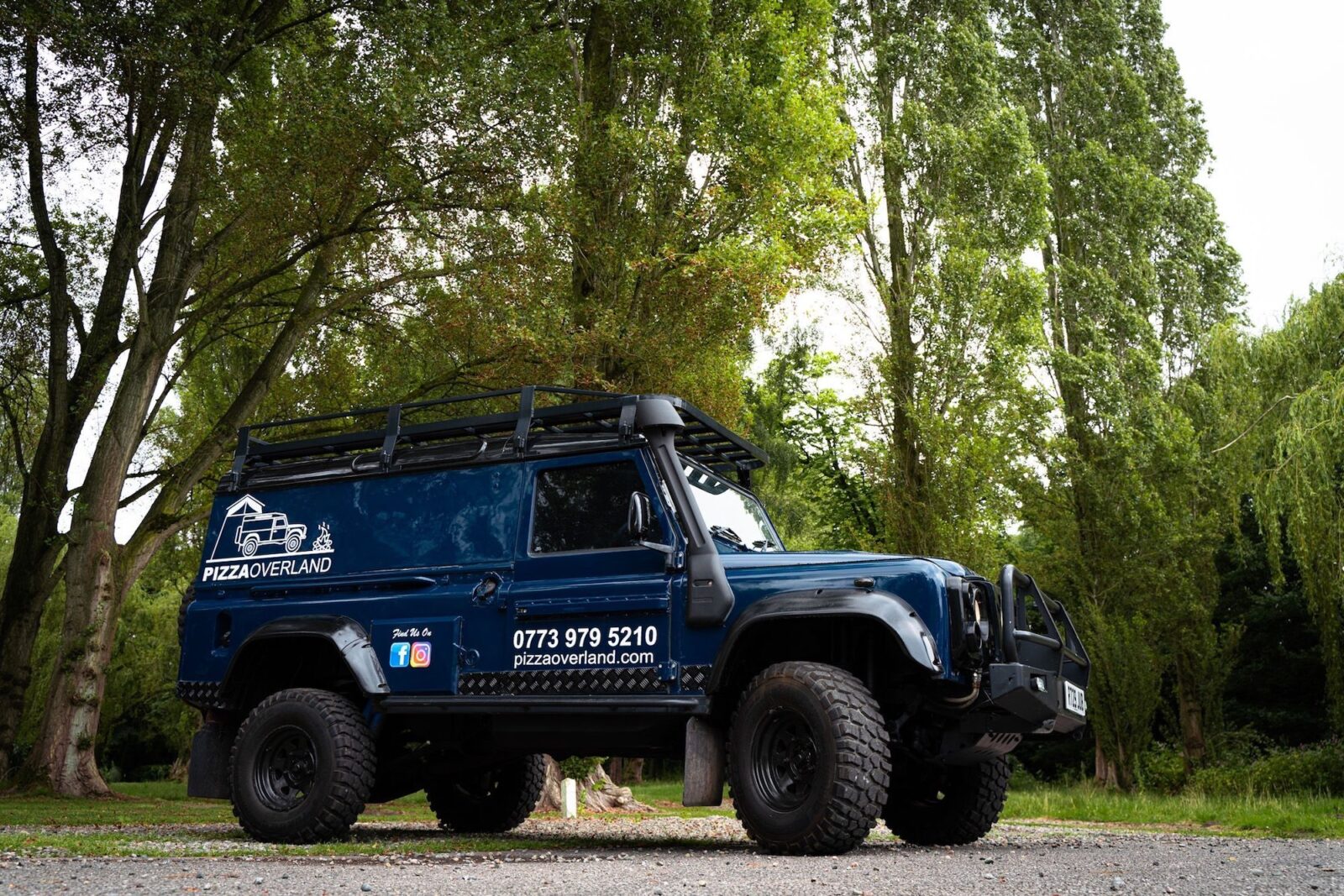 The "Pizza Overland" Land Rover Defender Is For Sale