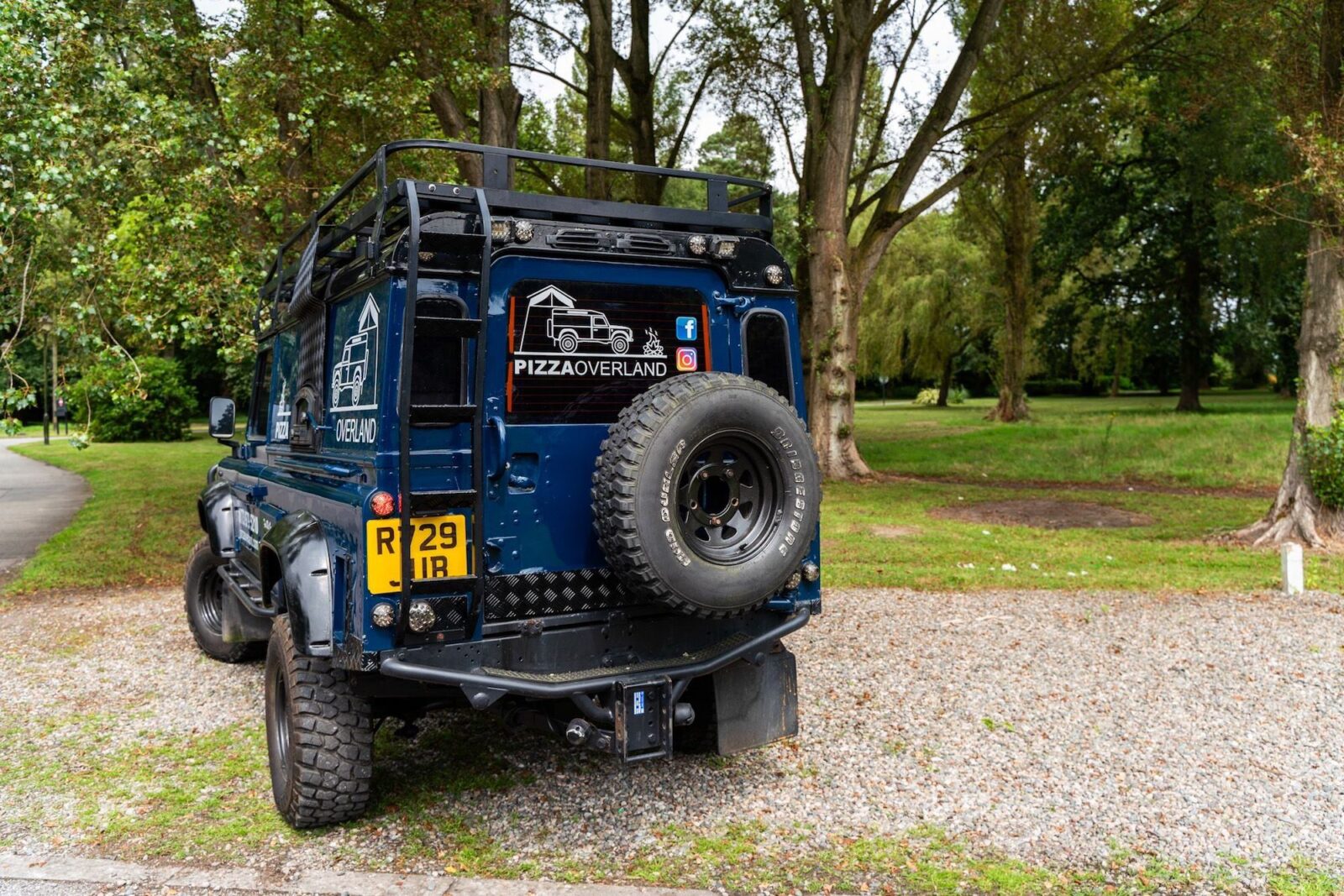 The "Pizza Overland" Land Rover Defender Is For Sale