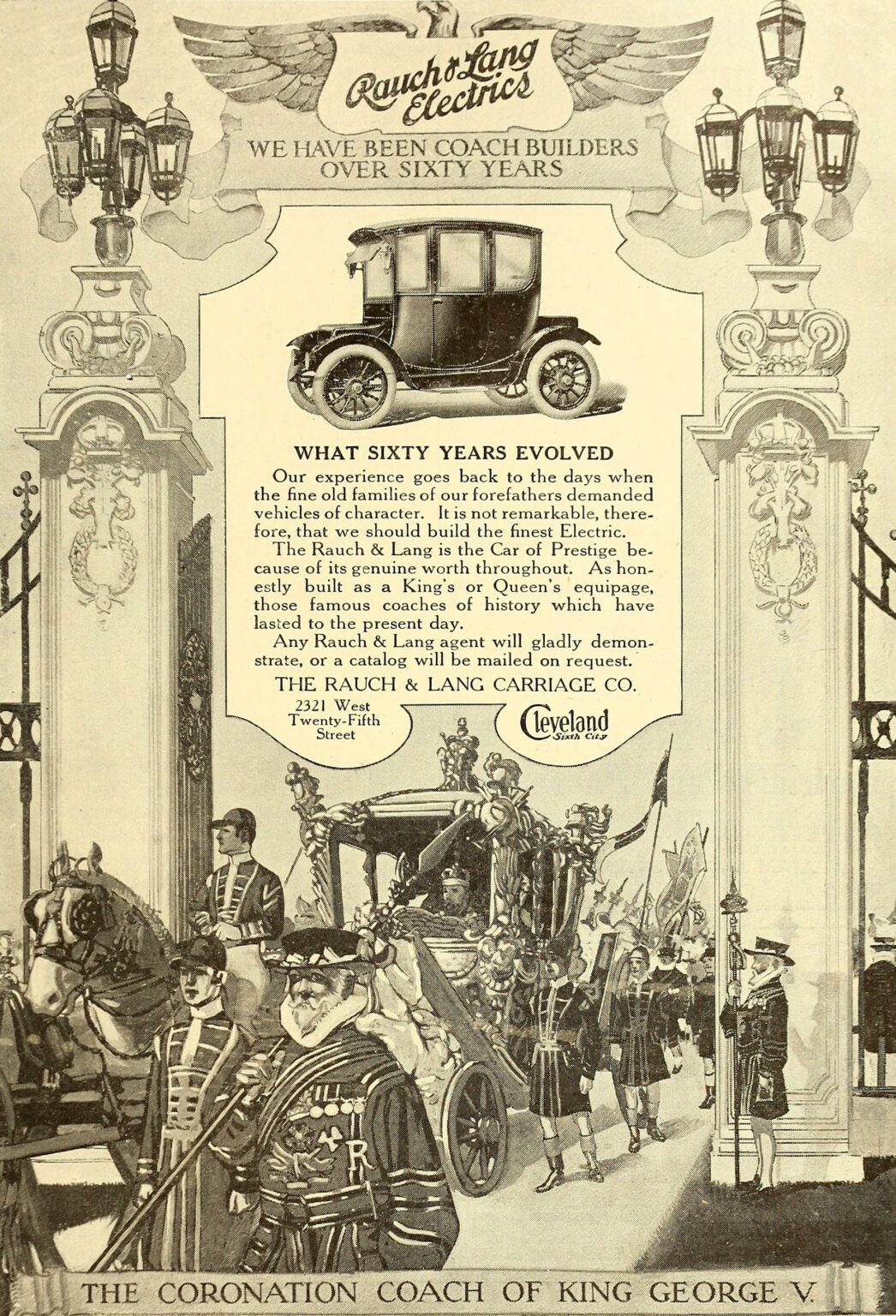 For Sale: A 1917 Rauch & Lang JX7 Electric Car From Cleveland, Ohio