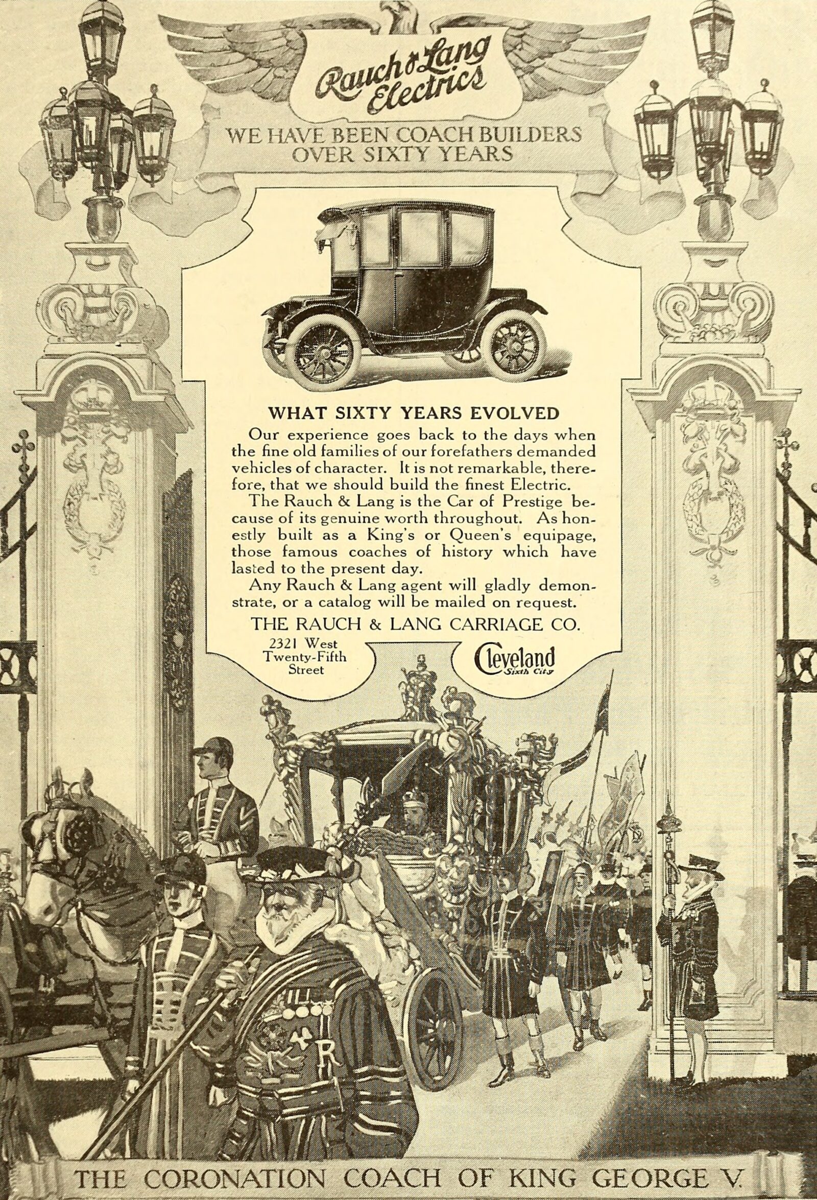 For Sale: A 1917 Rauch & Lang JX7 Electric Car From Cleveland, Ohio