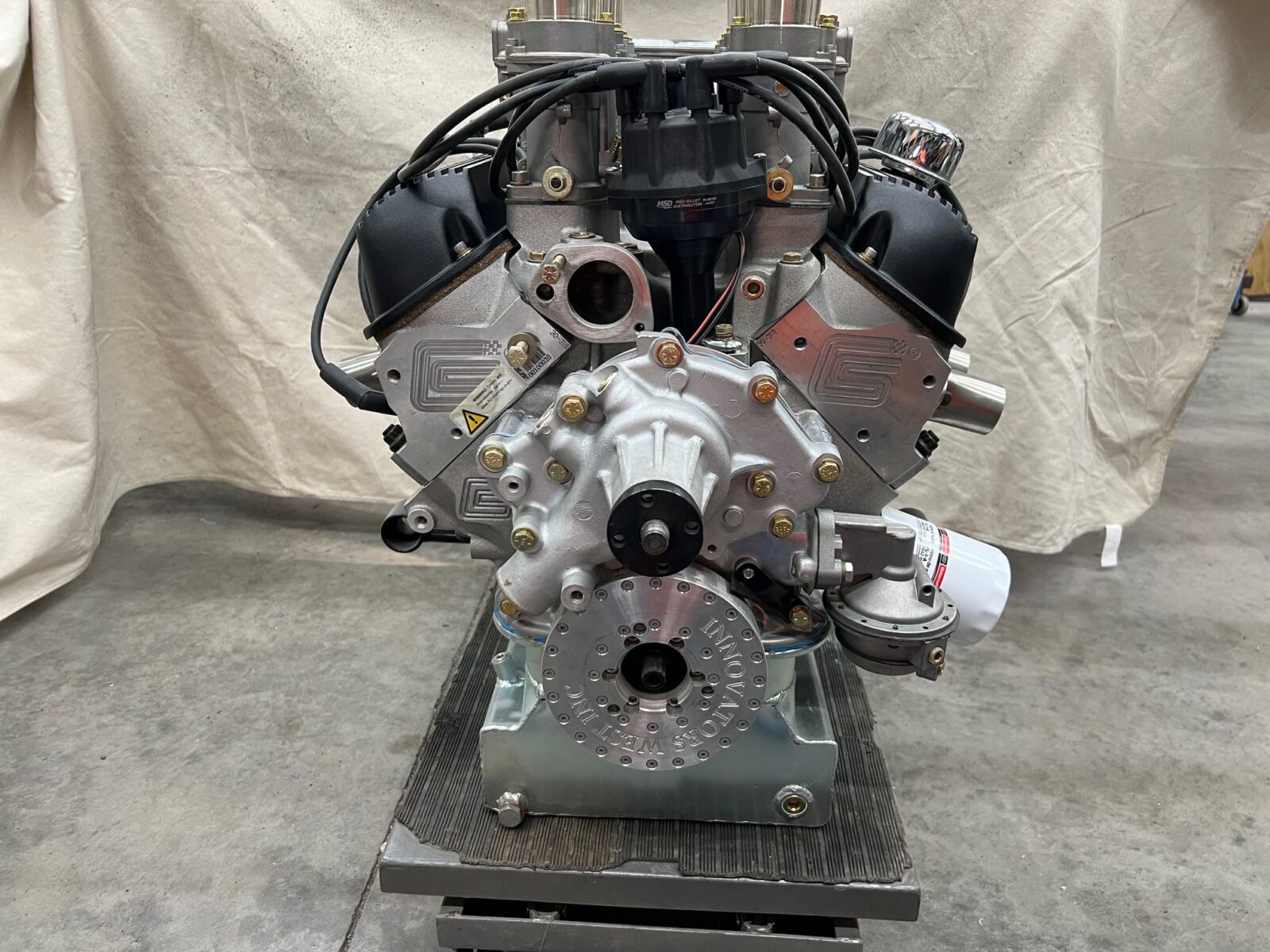 For Sale: A 504 BHP Carroll Shelby Engine Company V8 Crate Engine