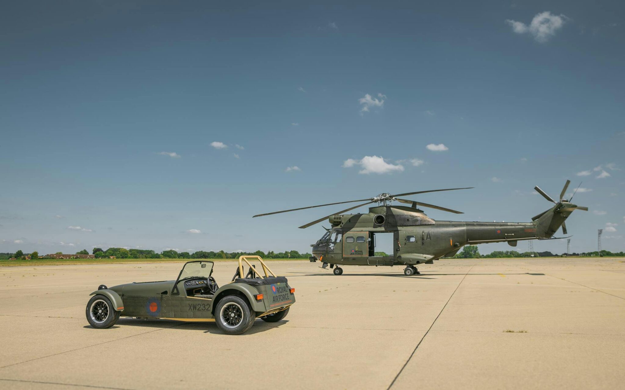 The Only One Of Its Kind: A Caterham Seven 360R "Royal Air Force Puma HC2"