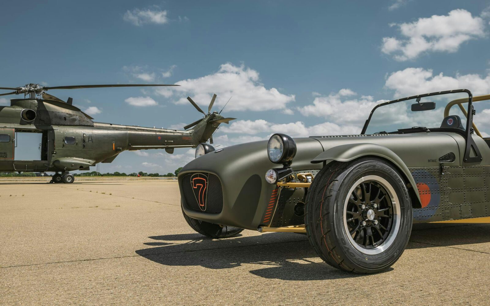 The Only One Of Its Kind: A Caterham Seven 360R "Royal Air Force Puma HC2"