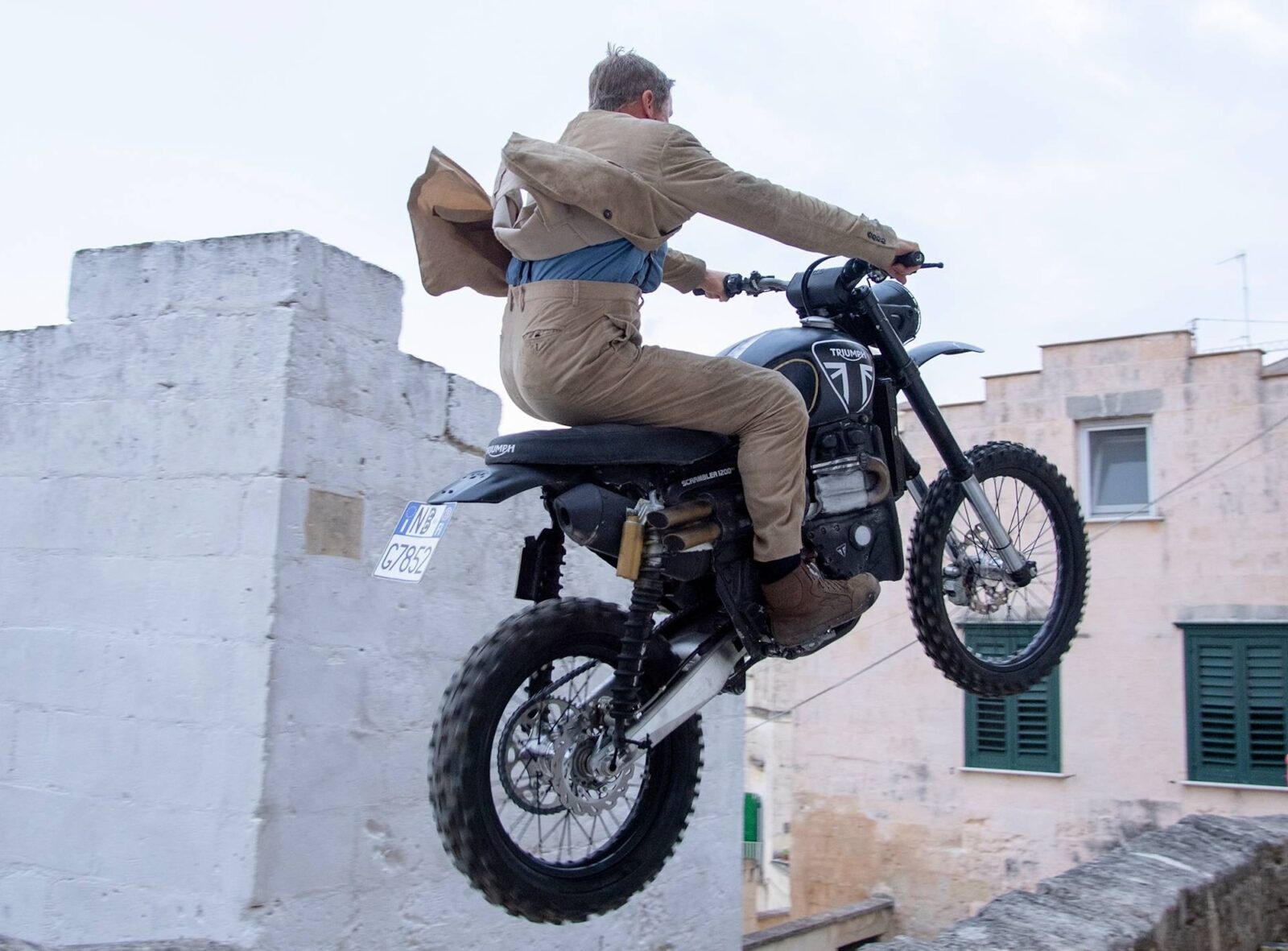 For Sale: Daniel Craig's Personal Triumph Scrambler 1200 "Bond Edition"