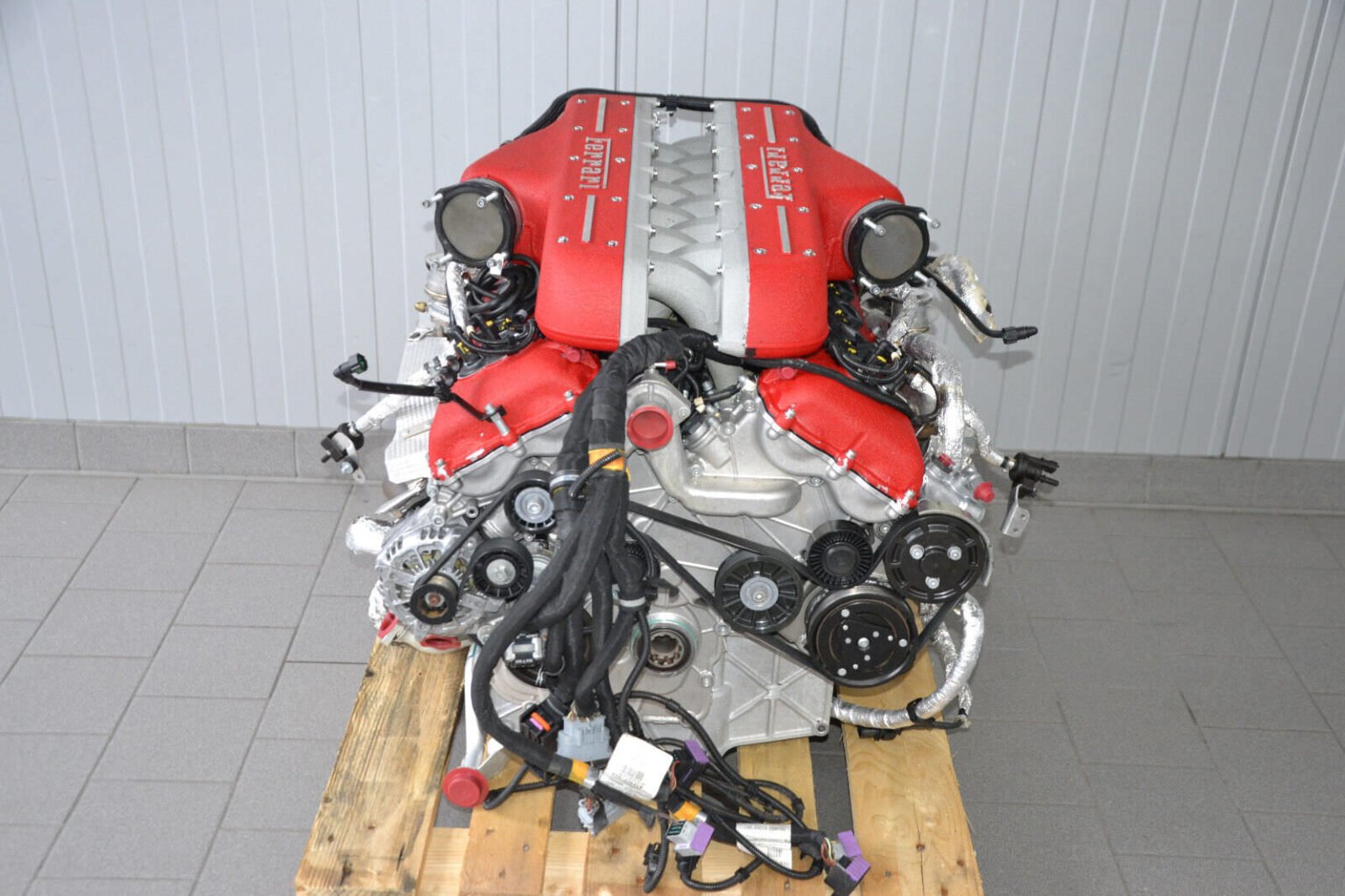 For Sale: A Ferrari F140 V12 Engine – 650 BHP