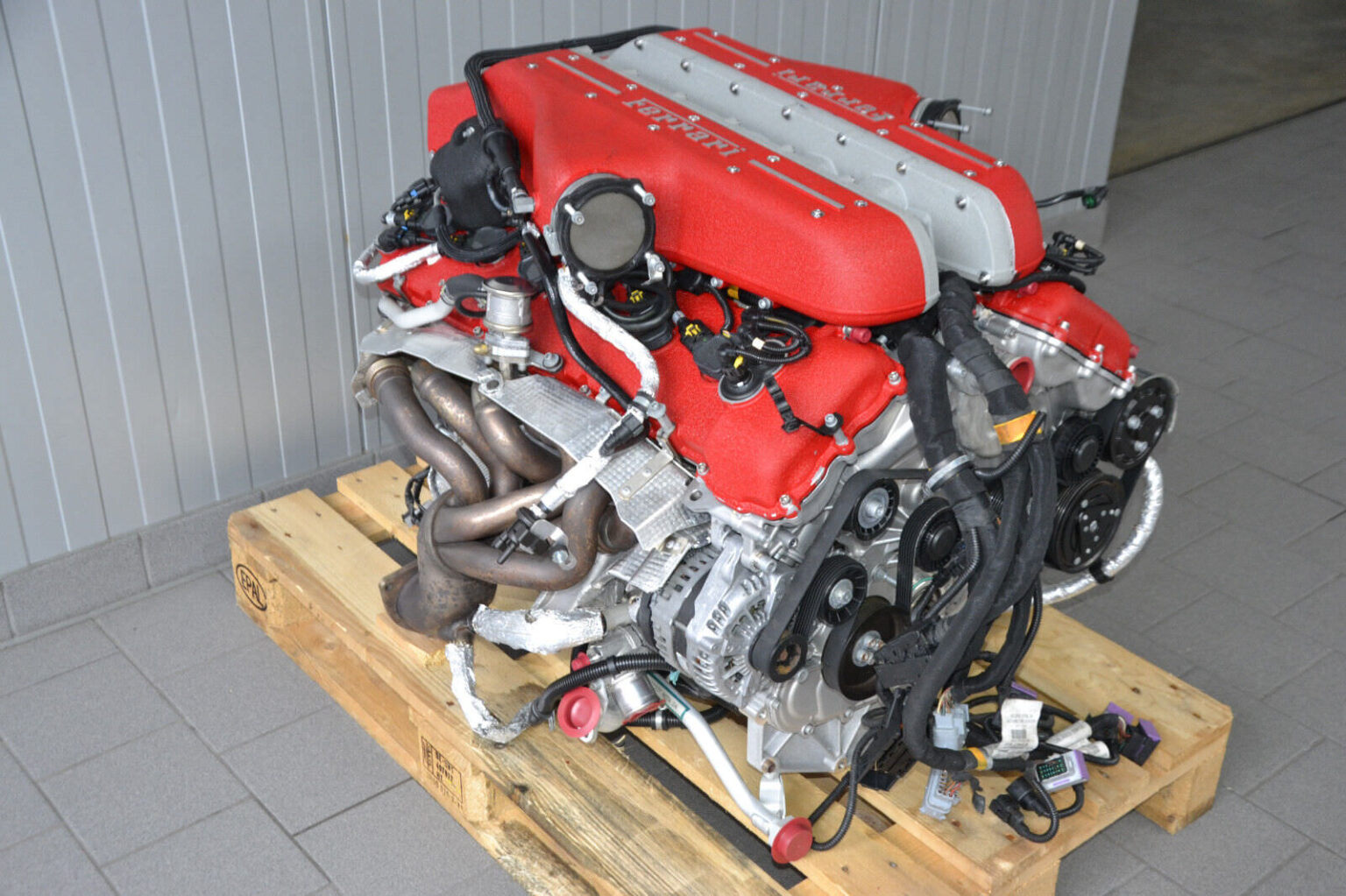 For Sale: A Ferrari F140 V12 Engine – 650 BHP