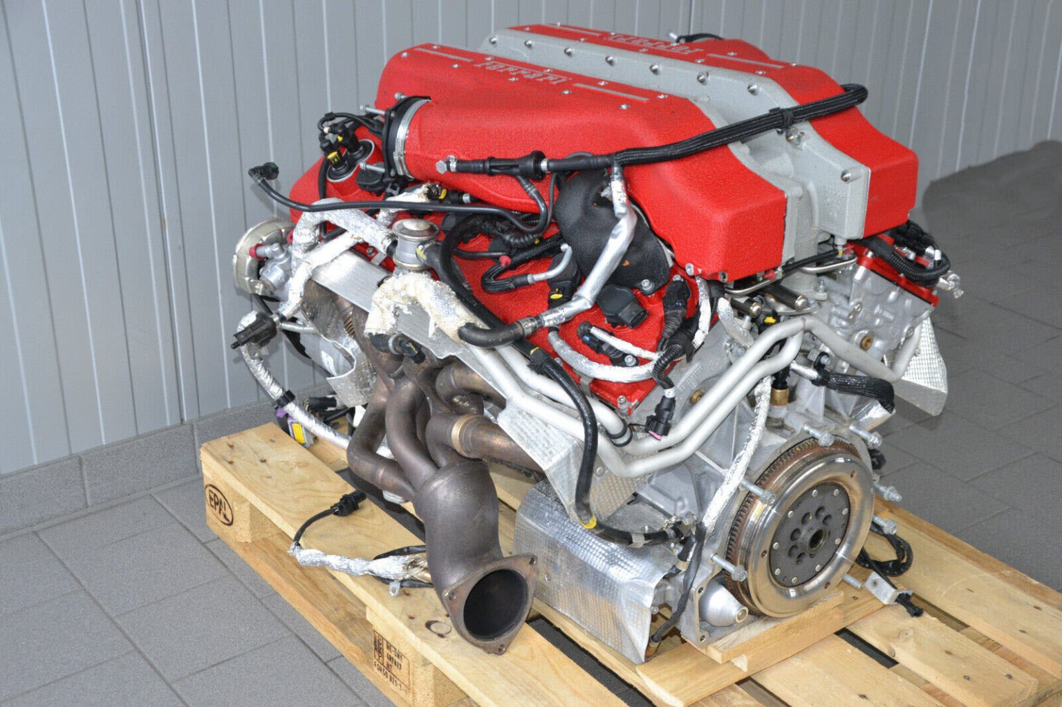 For Sale: A Ferrari F140 V12 Engine – 650 BHP