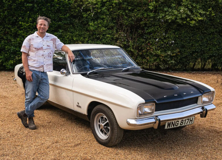 Jamie Oliver Is Selling His Ford Capri 3000GT