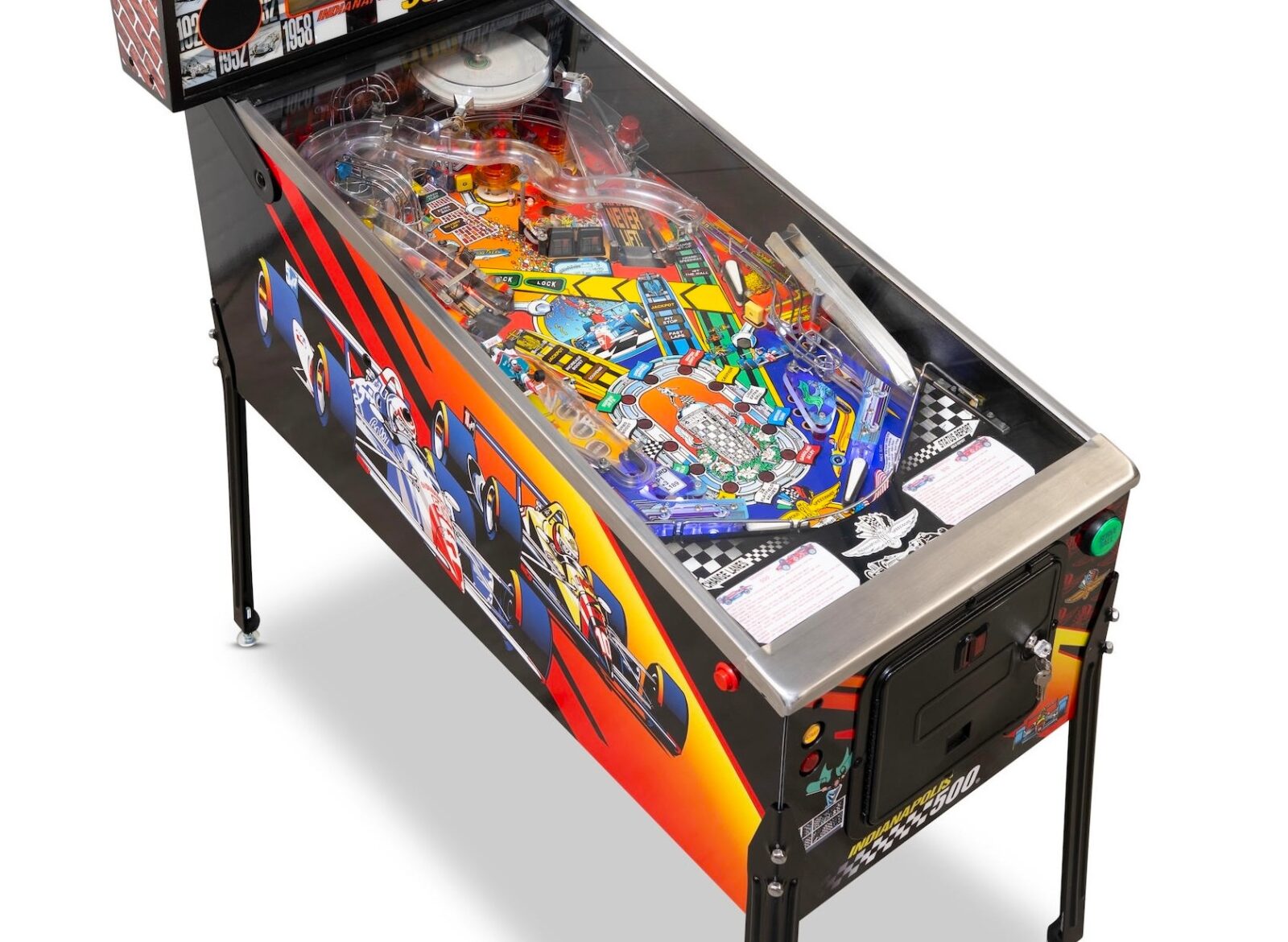 A Restored Indianapolis 500 Pinball Machine