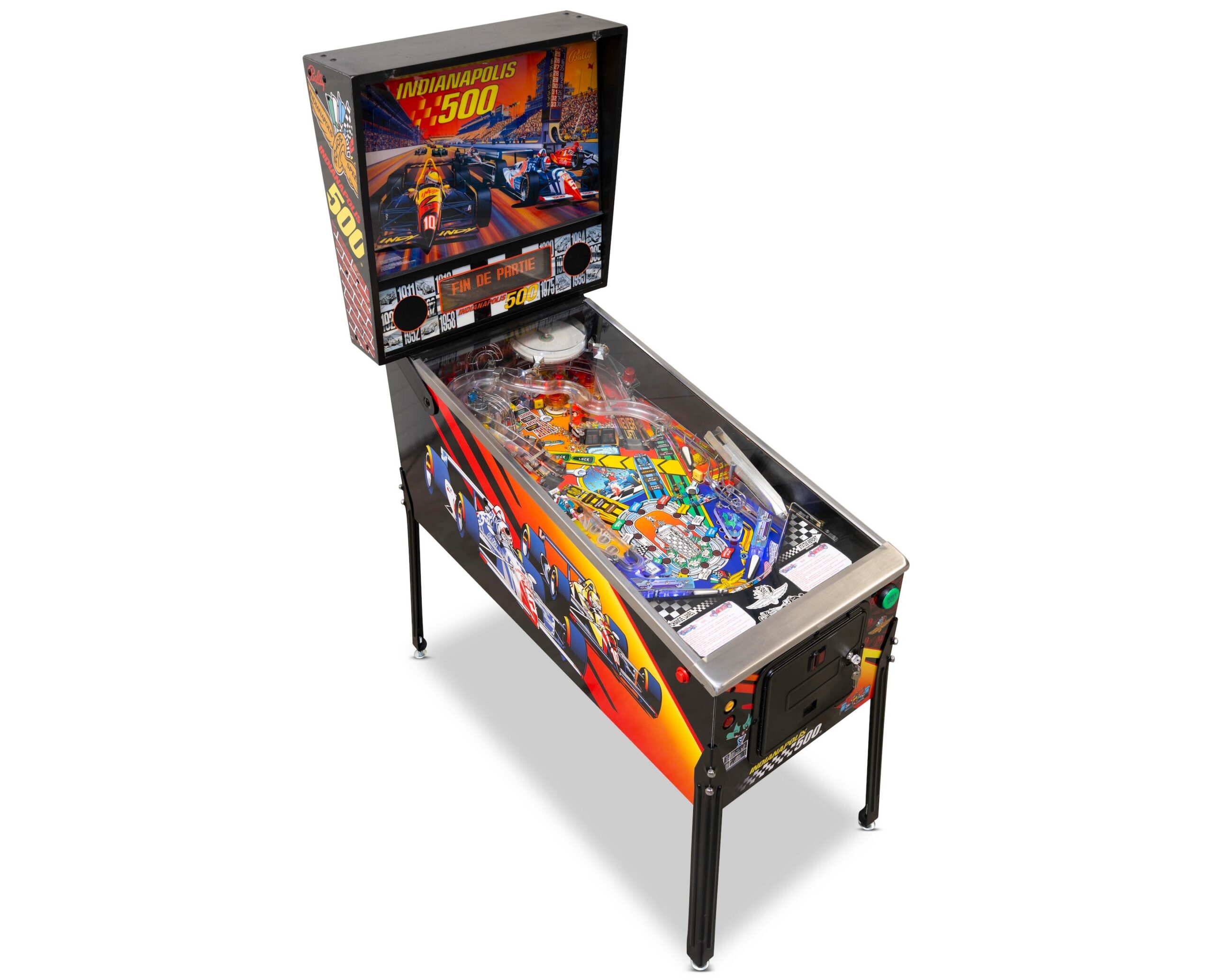 A Restored Indianapolis 500 Pinball Machine