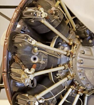 A 10.16 Liter Lom Praha M462RF 9-Cylinder Radial Engine
