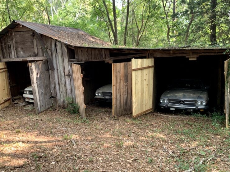 Barn Find: 7 Vintage Mercedes SL-Class R107s – $25,000 For The Lot!