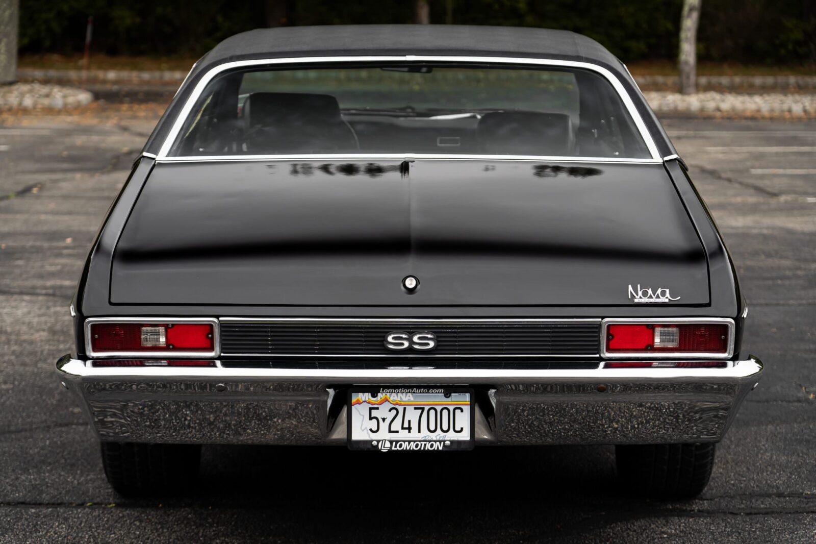 For Sale: A Black-On-Black Chevrolet Nova 4-Speed V8