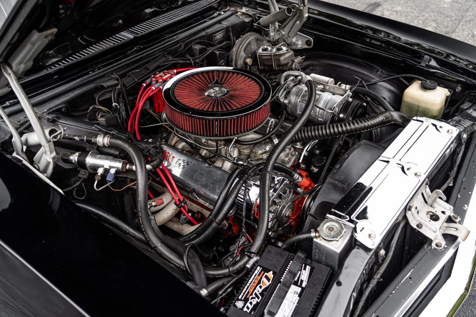 For Sale: A Black-On-Black Chevrolet Nova 4-Speed V8