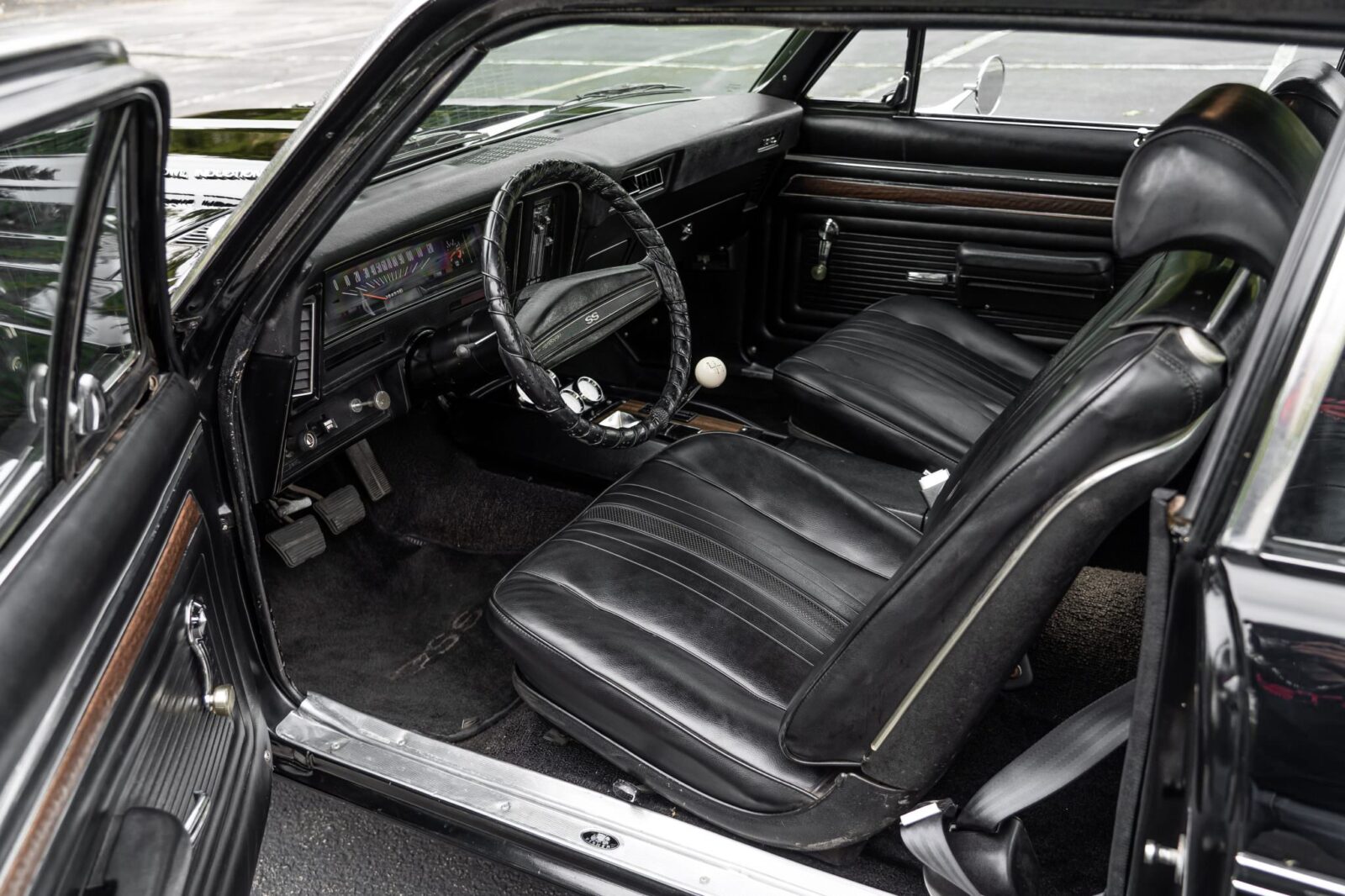 For Sale: A Black-On-Black Chevrolet Nova 4-Speed V8