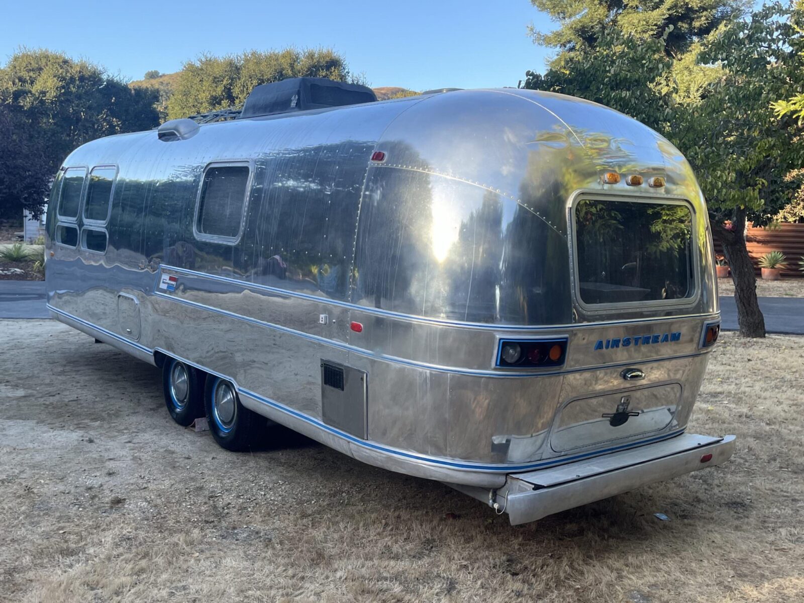 Retro Home-On-Wheels: A Refurbished 1972 Airstream "Land Yacht" Ambassador