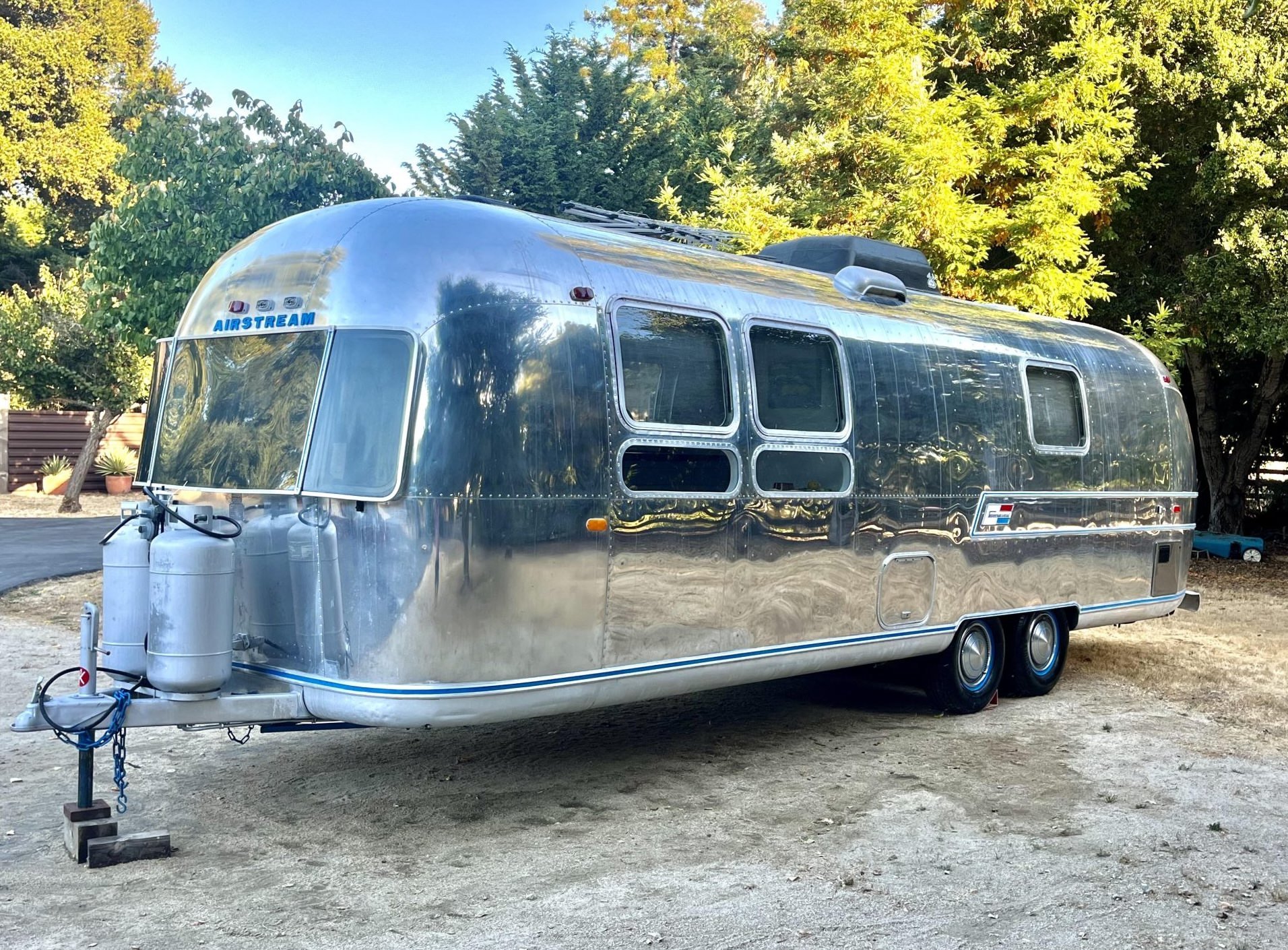Retro Home-On-Wheels: A Refurbished 1972 Airstream "Land Yacht" Ambassador