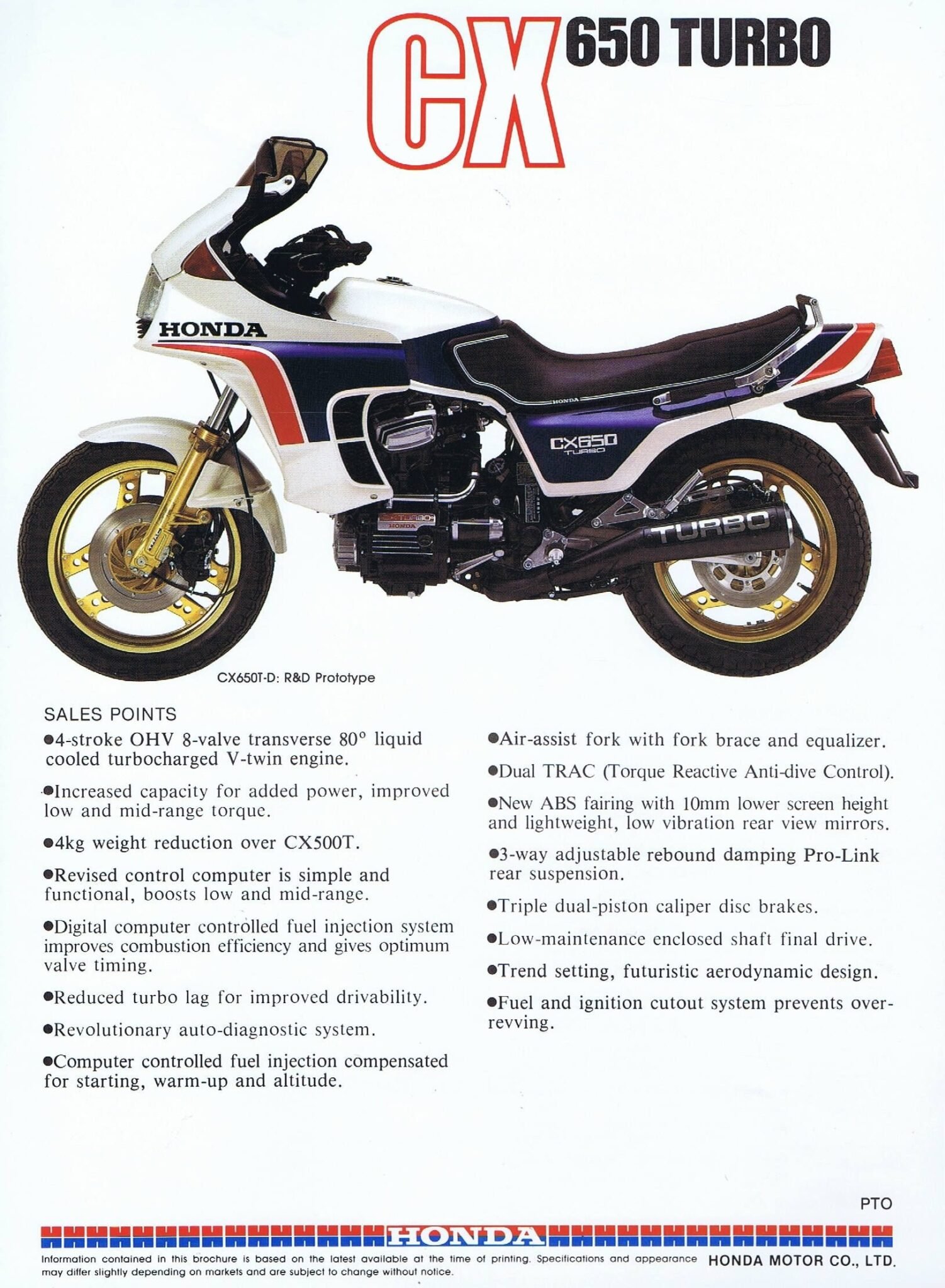 Honda CX650 Turbo: A Rare Turbocharged Production Motorcycle
