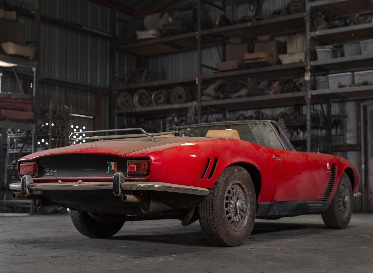 Hidden For 40+ Years! This Is The 1964 Iso Grifo A3/L Spider Prototype
