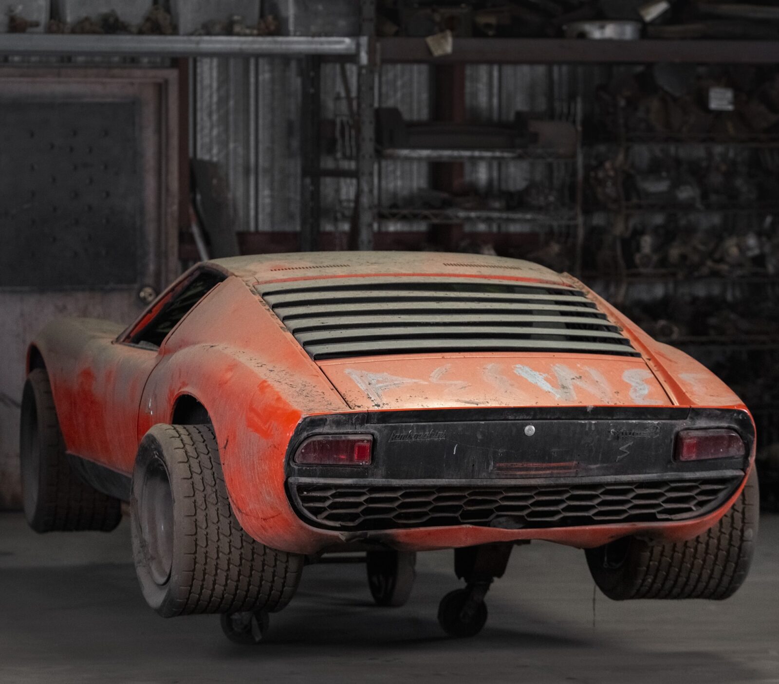 For Sale After 44 Years In Storage: A 1967 Lamborghini Miura P400