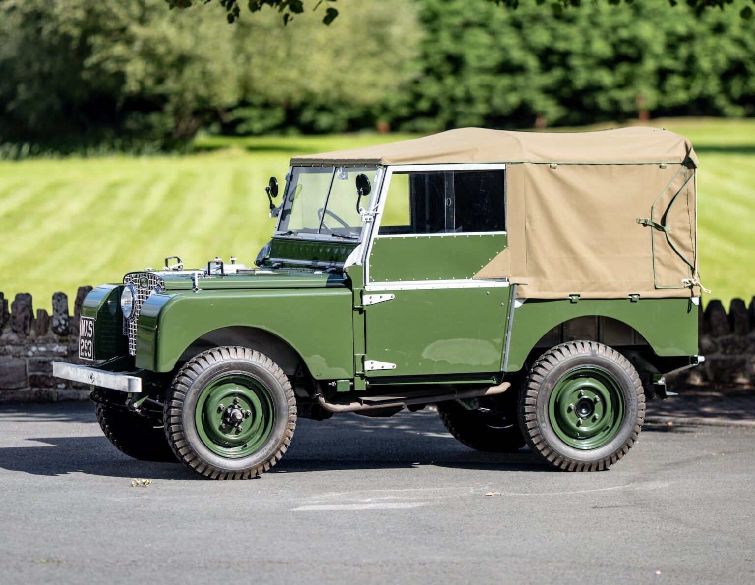 For Sale: A "Reborn" Land Rover Series I