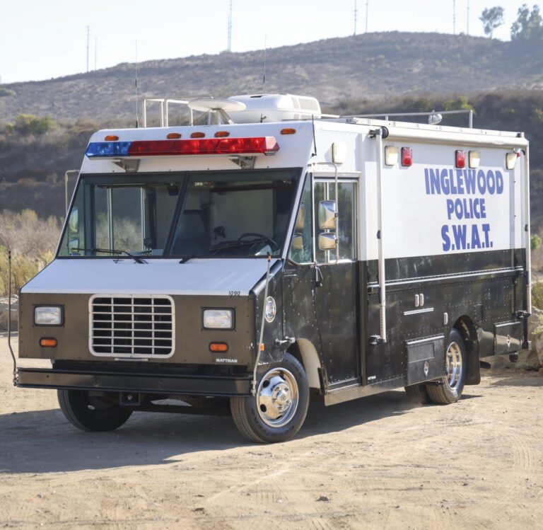 For Sale: A Fully-Equipped 1995 GMC Police SWAT Van