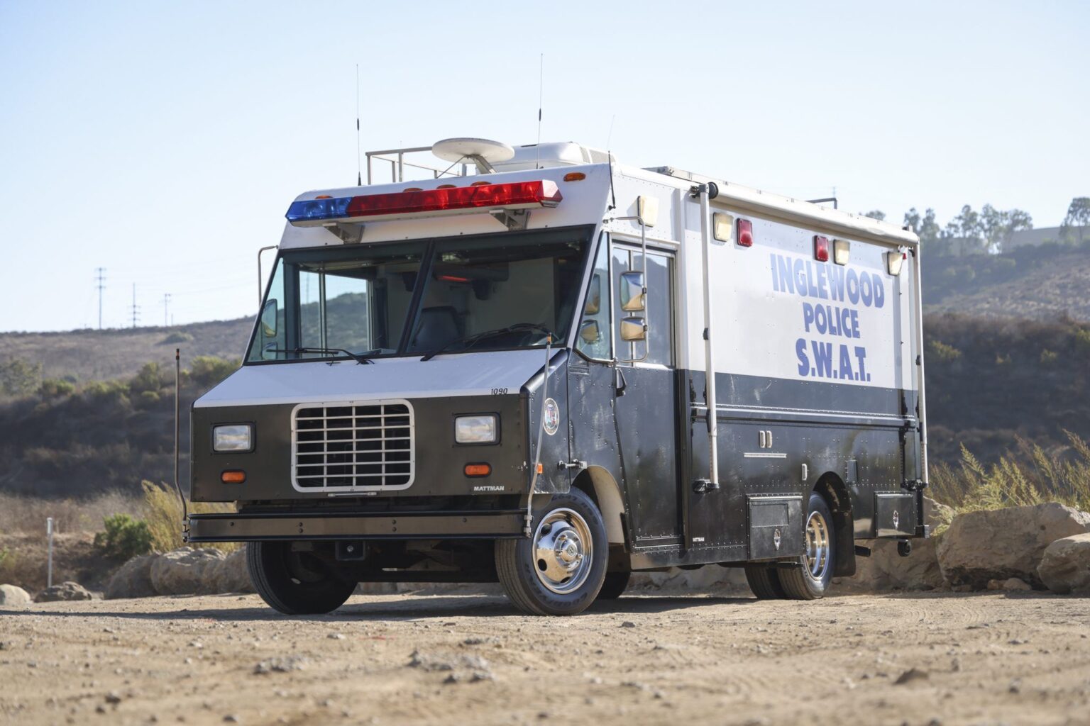 For Sale: A Fully-Equipped 1995 GMC Police SWAT Van