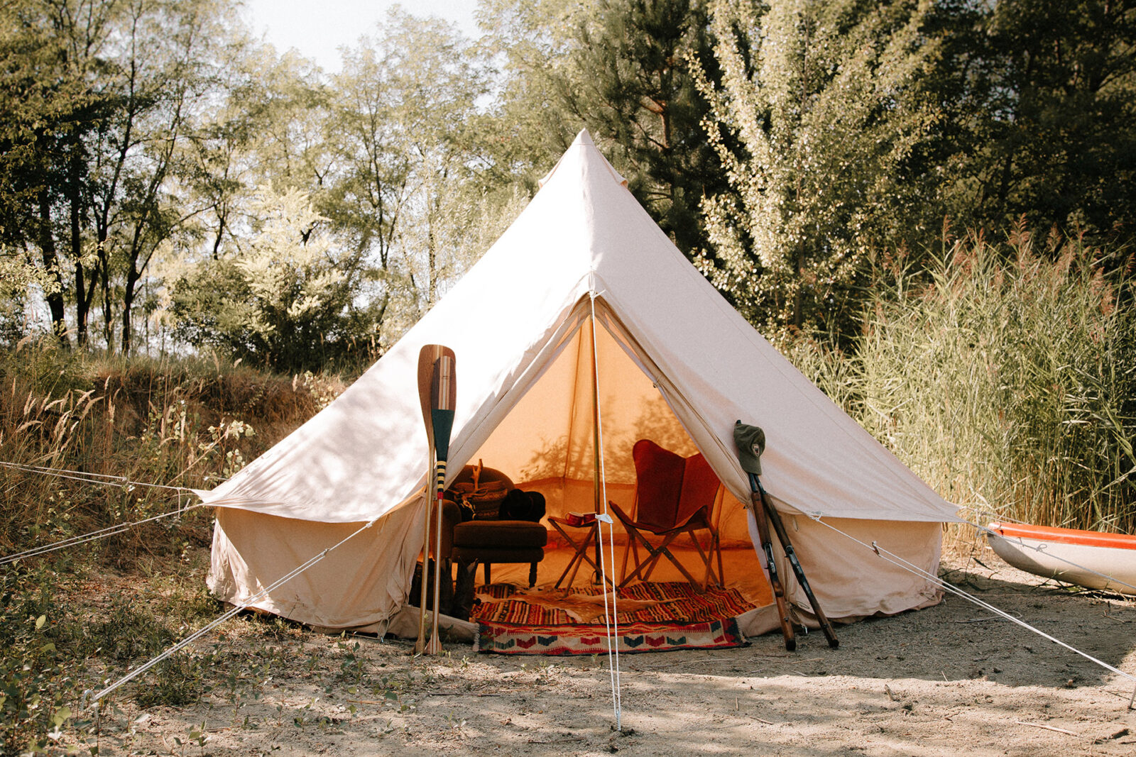 The Stout Bell Tent: Made From American 10 Oz Canvas
