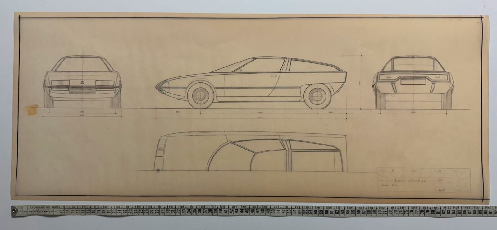 For Sale: A Series Of Original Bertone, Italdesign, And Michelotti ...