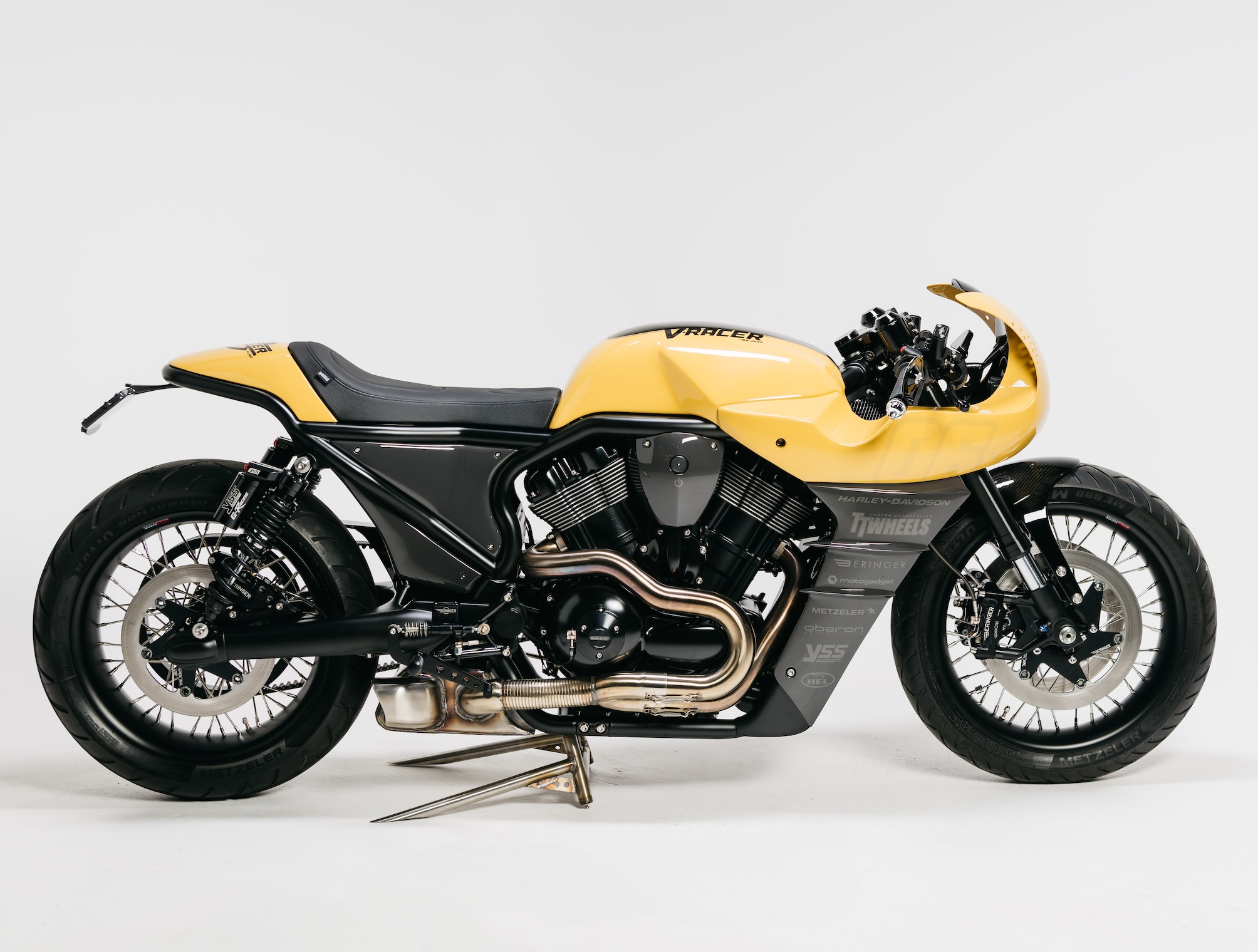 Brand New Build: Donut Garage’s V-Rod Cafe Racer