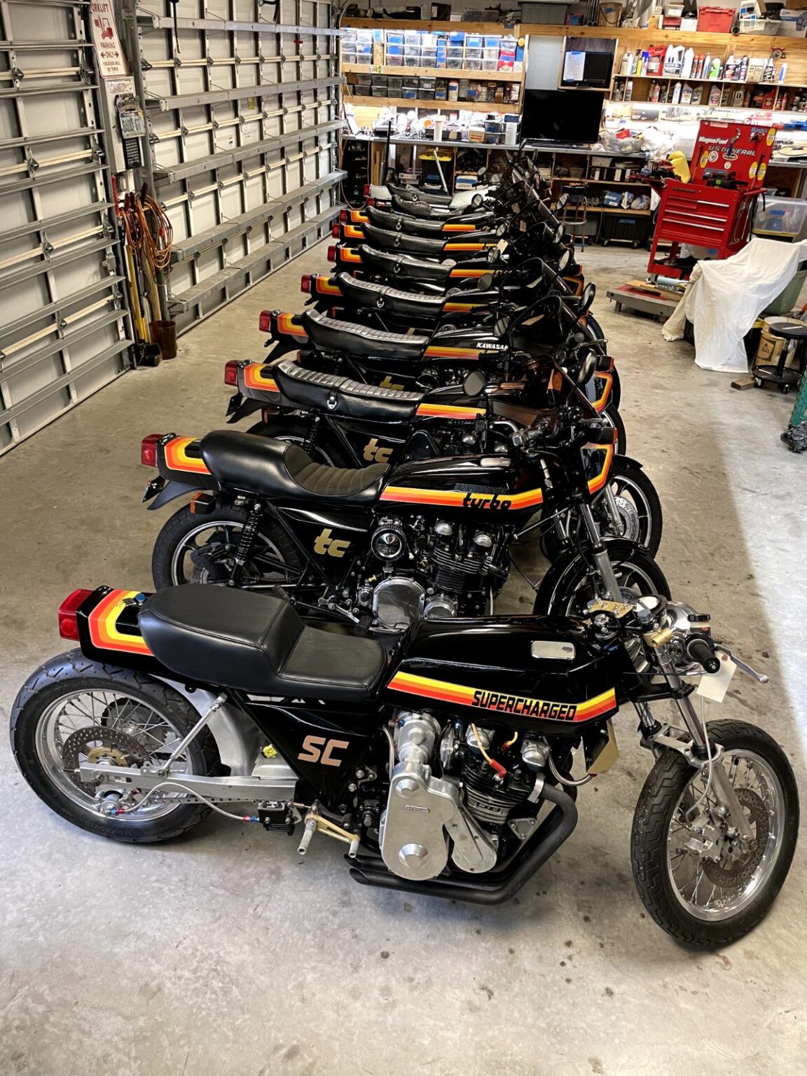 eBay Find! A Collection Of Kawasaki Z1R TC Turbocharged Motorcycles