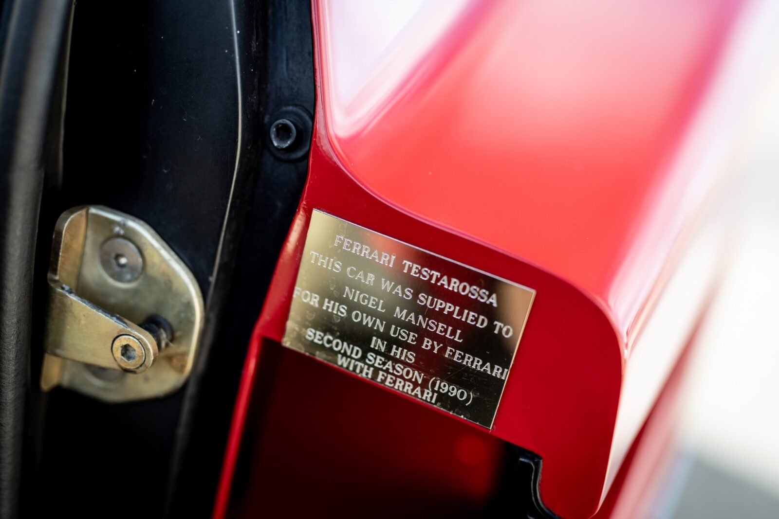 Ex-Nigel Mansell! A 1990 Ferrari Testarossa With 10,602 Miles