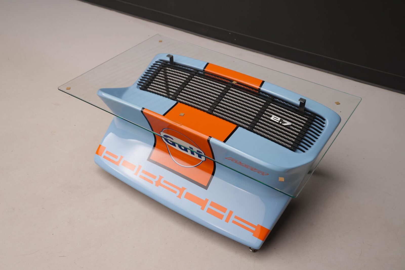 A Porsche Ducktail Coffee Table – A “Ducktailble”