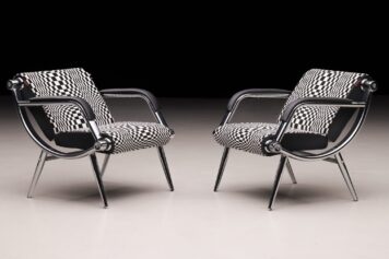 A Pair Of Matching "Porsche Pasha" Chairs