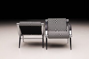 A Pair Of Matching "Porsche Pasha" Chairs