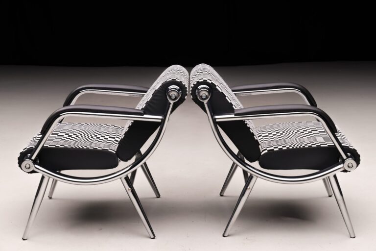 A Pair Of Matching "Porsche Pasha" Chairs