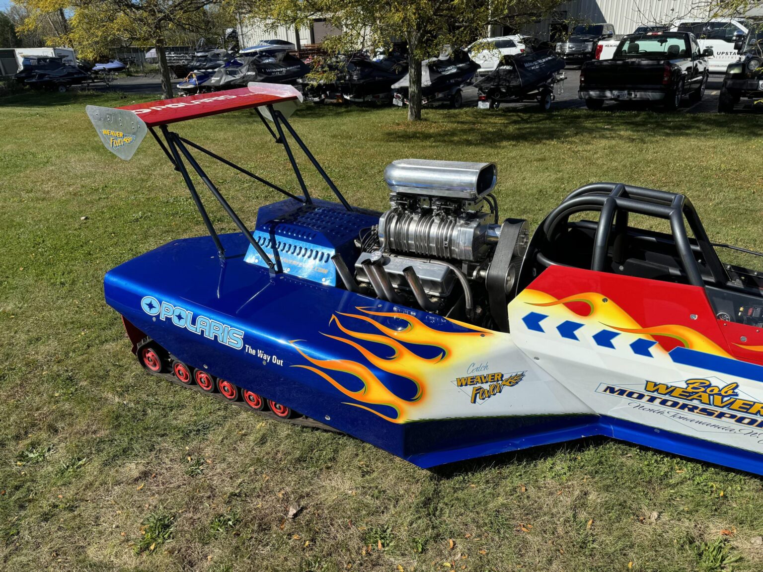 There's A Supercharged Snowmobile Dragster For Sale