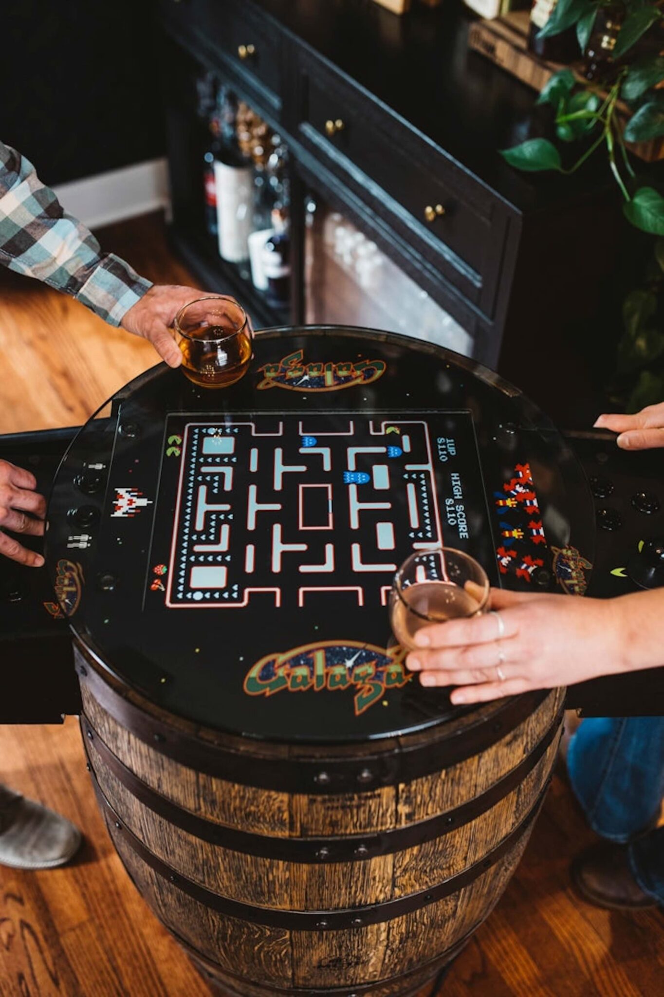 The Whiskey Barrel Arcade – 60 Retro Games In 1 Barrel!