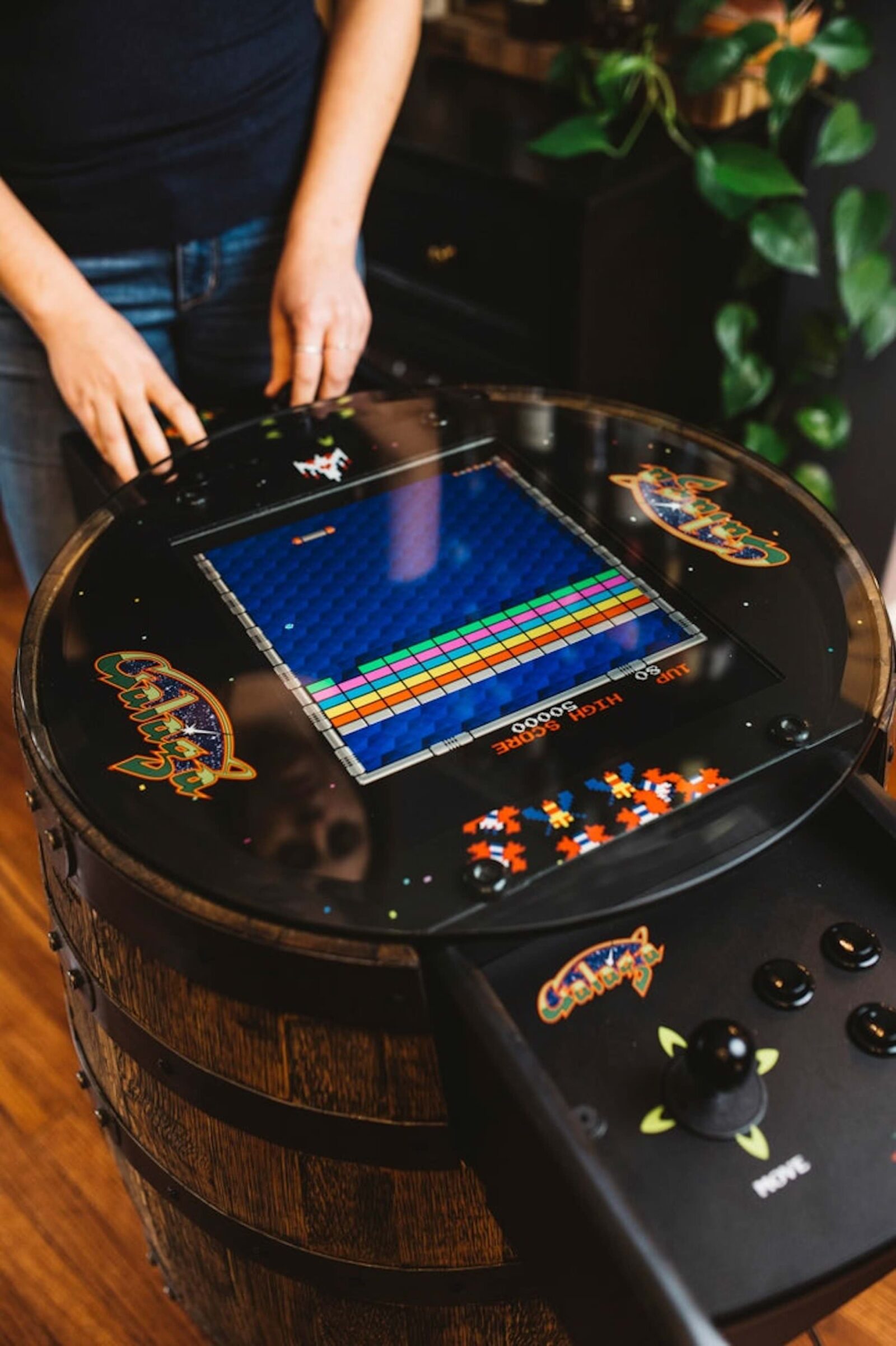 The Whiskey Barrel Arcade – 60 Retro Games In 1 Barrel!